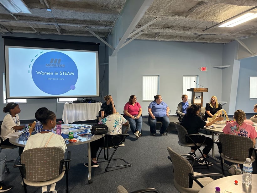 Female Students Explore Careers in STEAM at Morrison