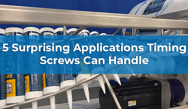 5 Surprising Applications Timing Screws Can Handle